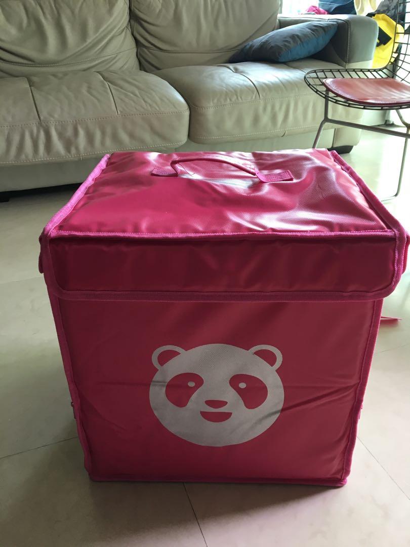 Foodpanda box bag, Everything Else on Carousell