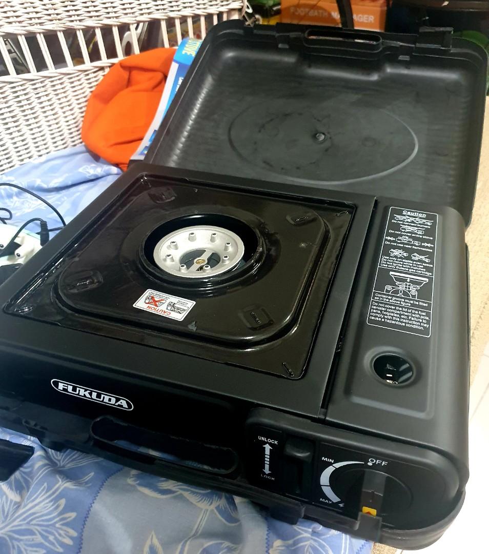 Fukuda 2in1 Portable Gas Stove, Furniture & Home Living, Kitchenware ...