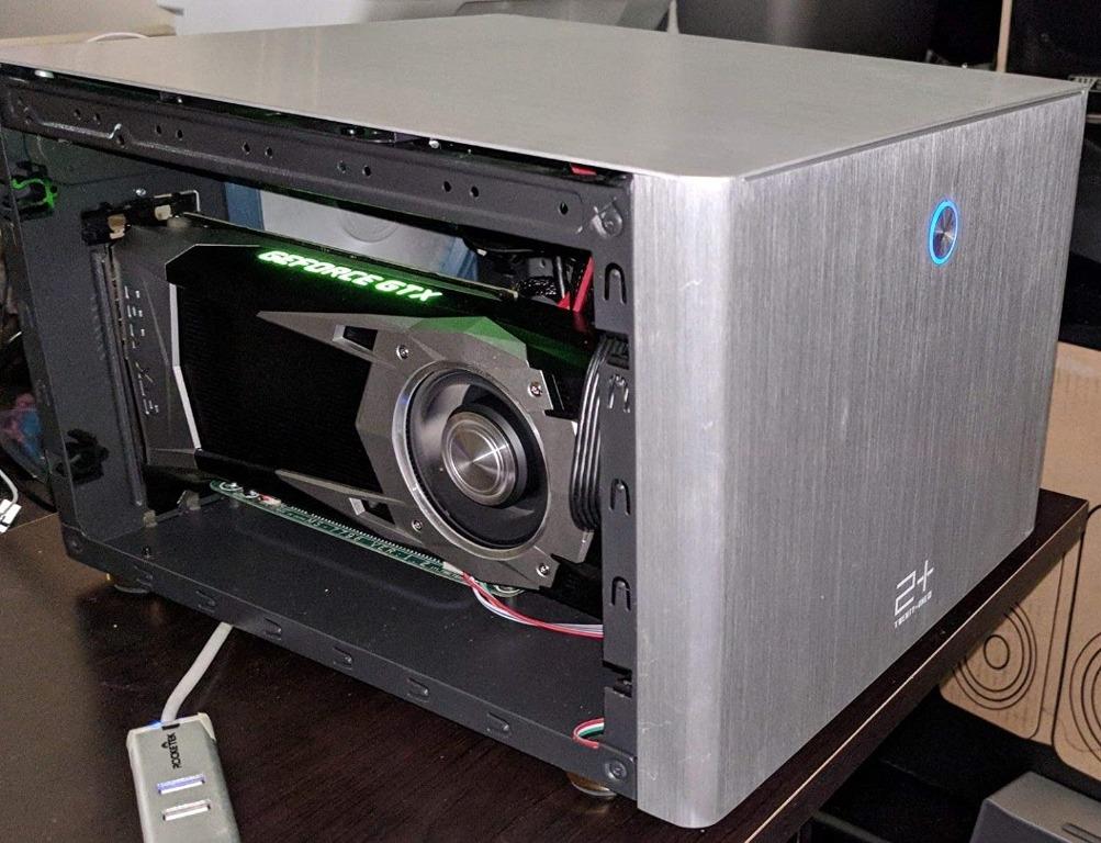 GOLDEN FIELD N-2S PC Case ITX Computer Case Mini Size Aluminium PC ...