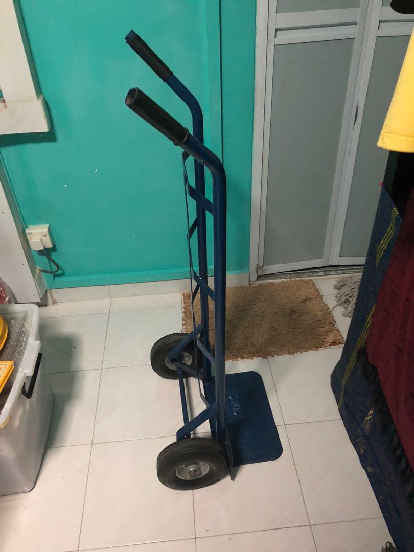 Hand held two wheel trolley, Furniture & Home Living, Furniture, Other ...