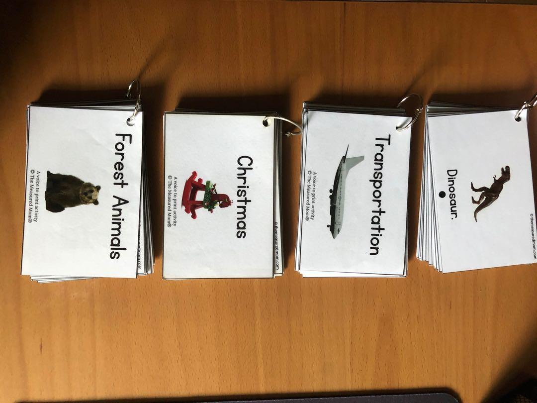 Home made English word cards, Hobbies & Toys, Stationery & Craft, Art ...