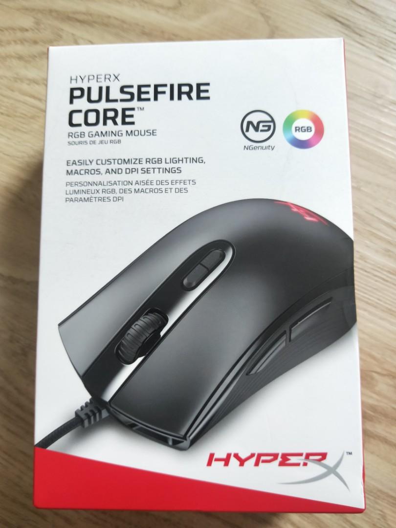 HyperX Pulsefire Core - RGB Gaming Mouse 6200DPI, Computers & Tech ...