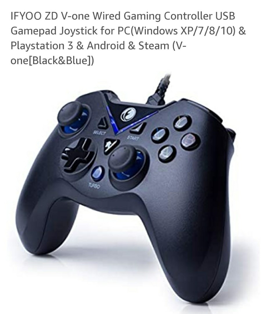 U11 Lelong Sales! IFYOO ZD V-one Wired Gaming Controller USB Gamepad ...