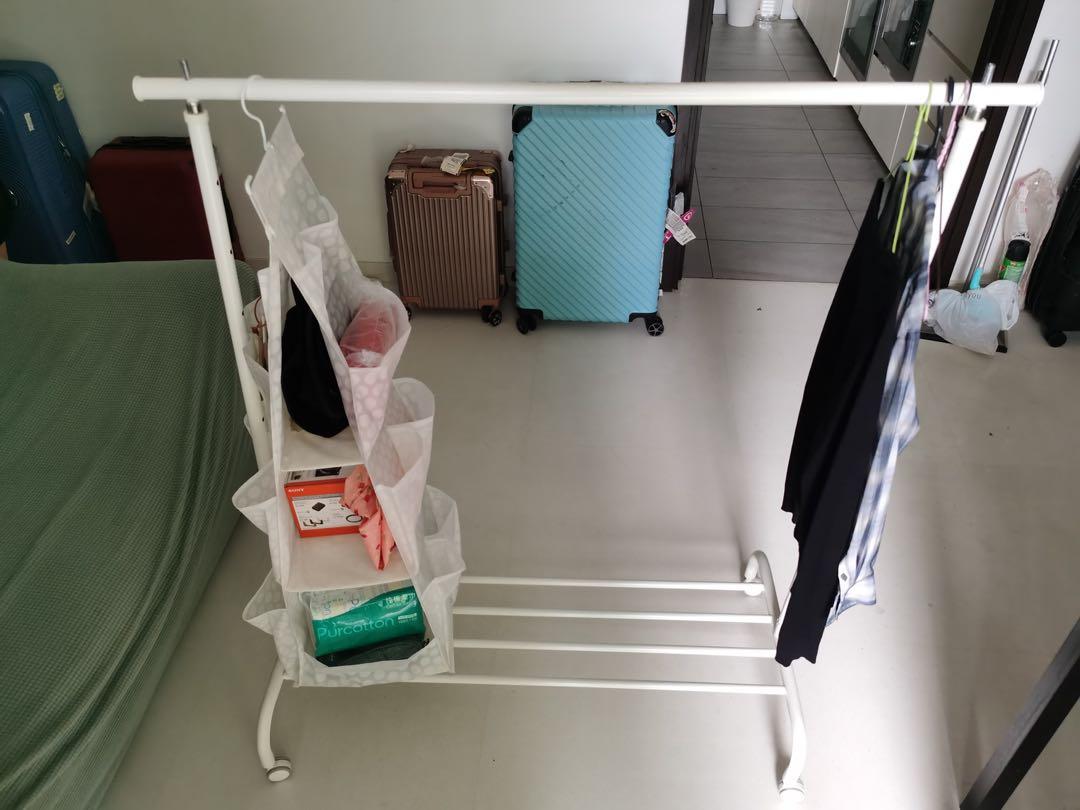 IKEA clothes rack, Furniture & Home Living, Furniture, Shelves ...