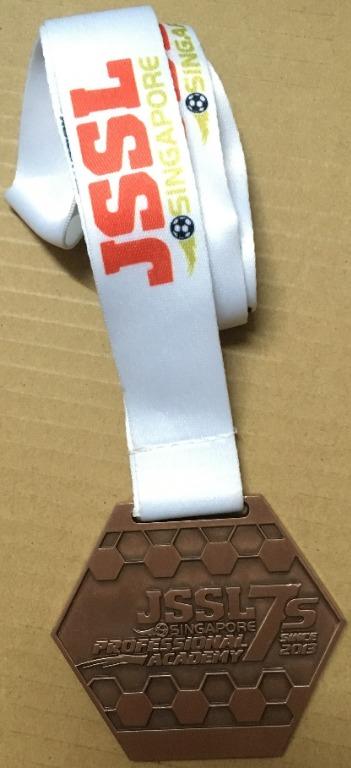 JSSL Singapore Professional Academy 7s Player Medal Bronze, Sports ...