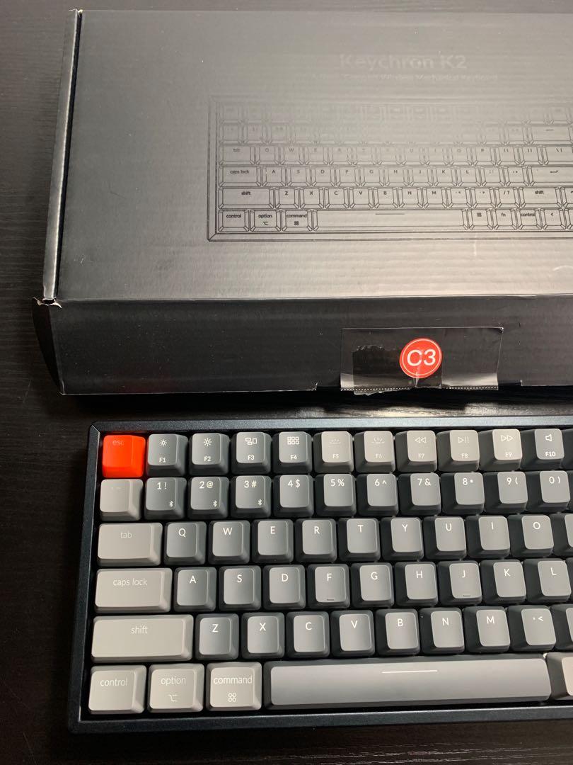 Keychron K2 RGB Brown Switch Wireless Mechanical Keyboard, Computers ...
