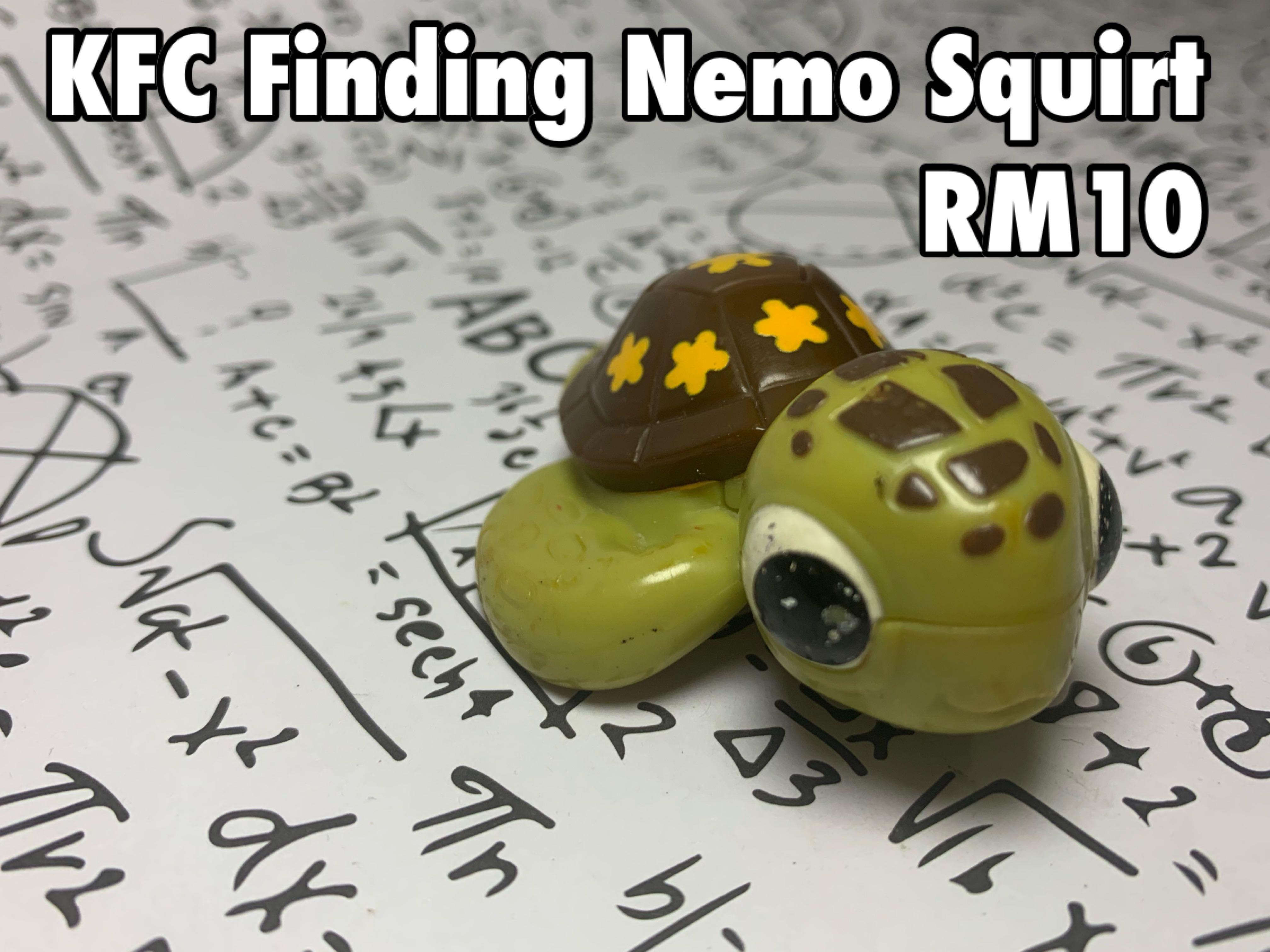 KFC Finding Nemo Squirt Classic Marvel DC, Hobbies & Toys, Collectibles ...
