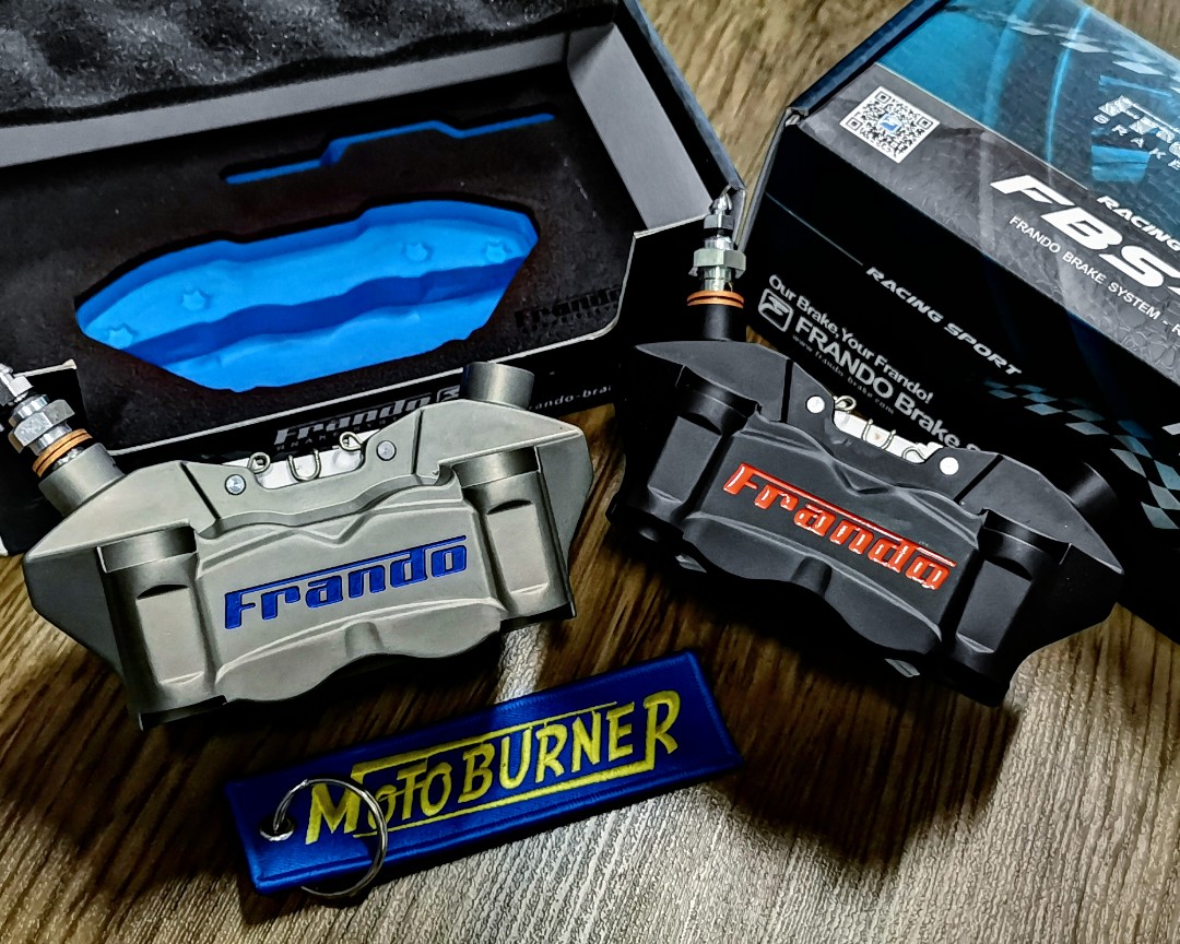 KTM duke RC 390 brake caliper upgrade Frando F80A, Motorcycles ...