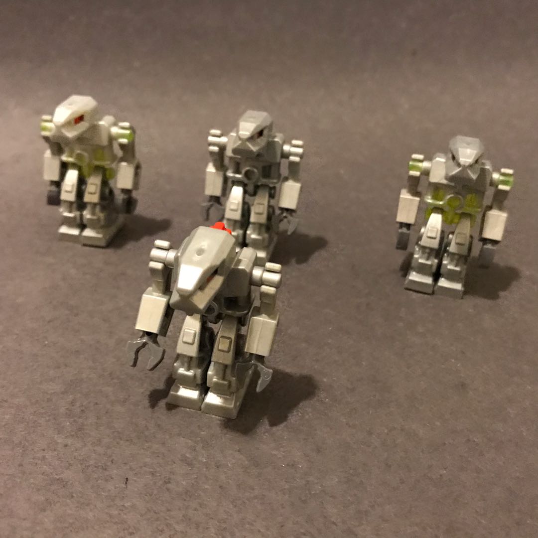 LEGO Exo-Force Devastator Drone Minifigures (Lot of 4 figures), Hobbies ...