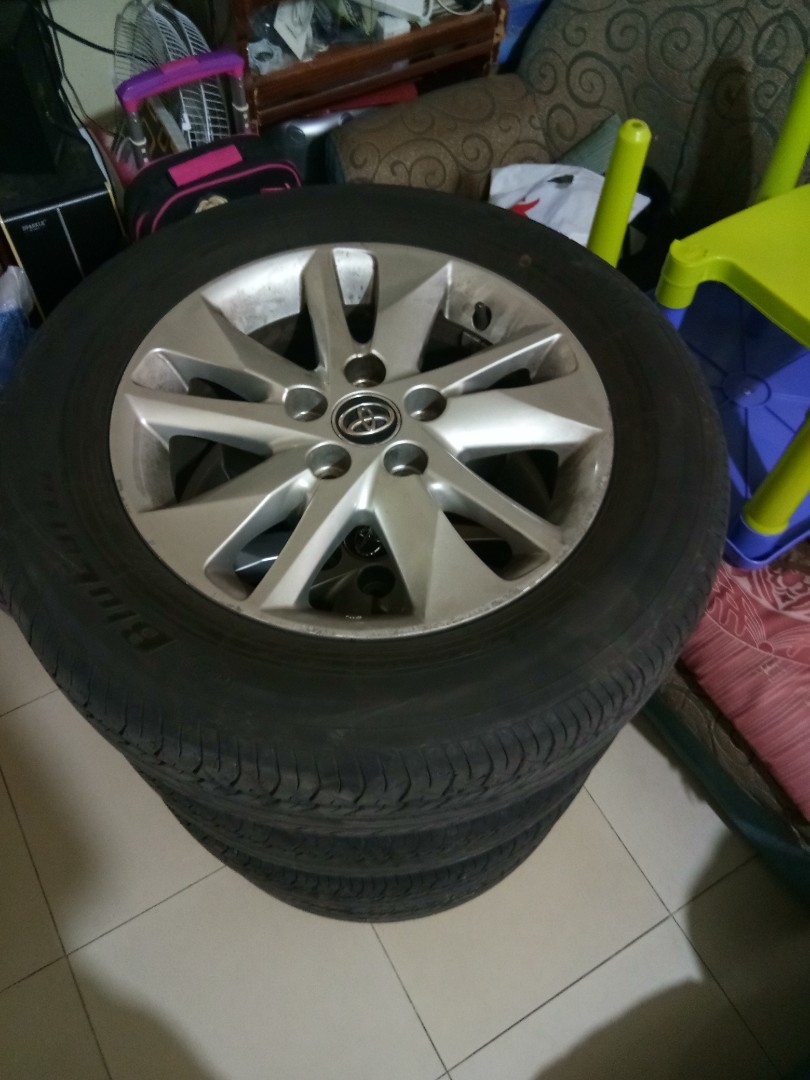mags/tire innova 2018 model stak, Car Parts & Accessories, Mags and ...