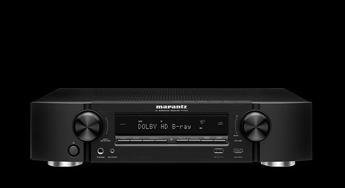 Marantz NR1504 Slim Line 5.1 Channel Home Theater Network AV Receiver ...