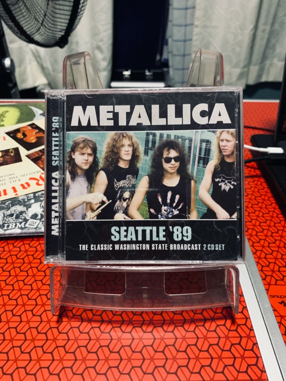 METALLICA - SEATTLE 89' BROADCAST, Hobbies & Toys, Music & Media, CDs ...