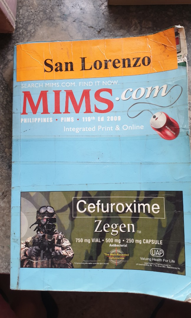 MIMS Philippines PIMS 119th Edition 2009, Hobbies & Toys, Books ...