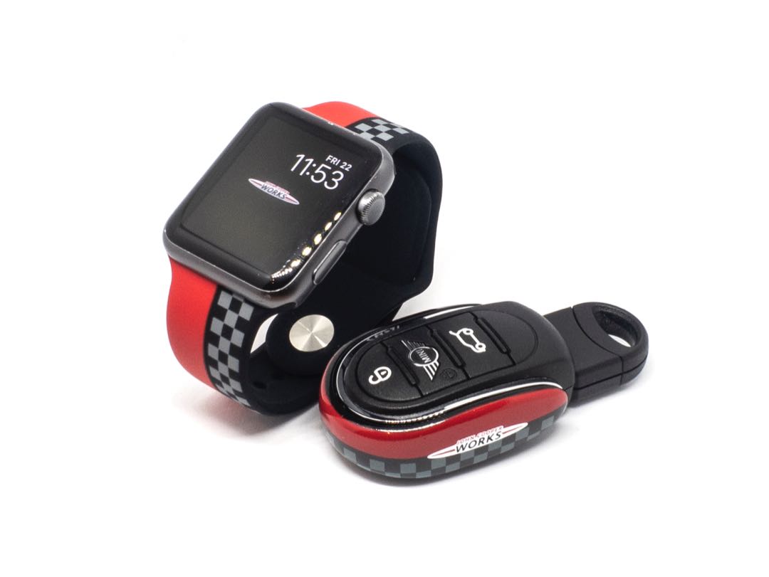 Mini Cooper JCW & Union Jack Apple Watch Strap Band, Mobile Phones ...