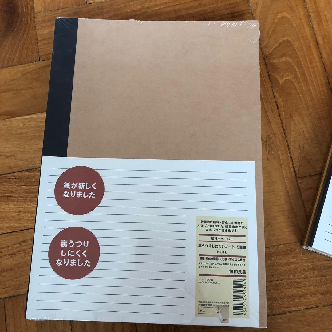 Muji Notebooks, Hobbies & Toys, Stationery & Craft, Stationery & School ...