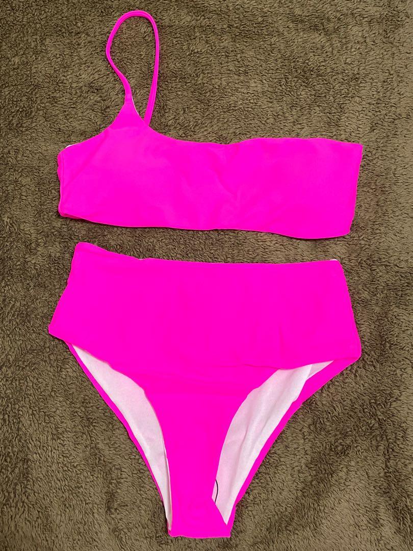 NEW Neon Pink Bikini , Women's Fashion, Swimwear, Bikinis & Swimsuits ...