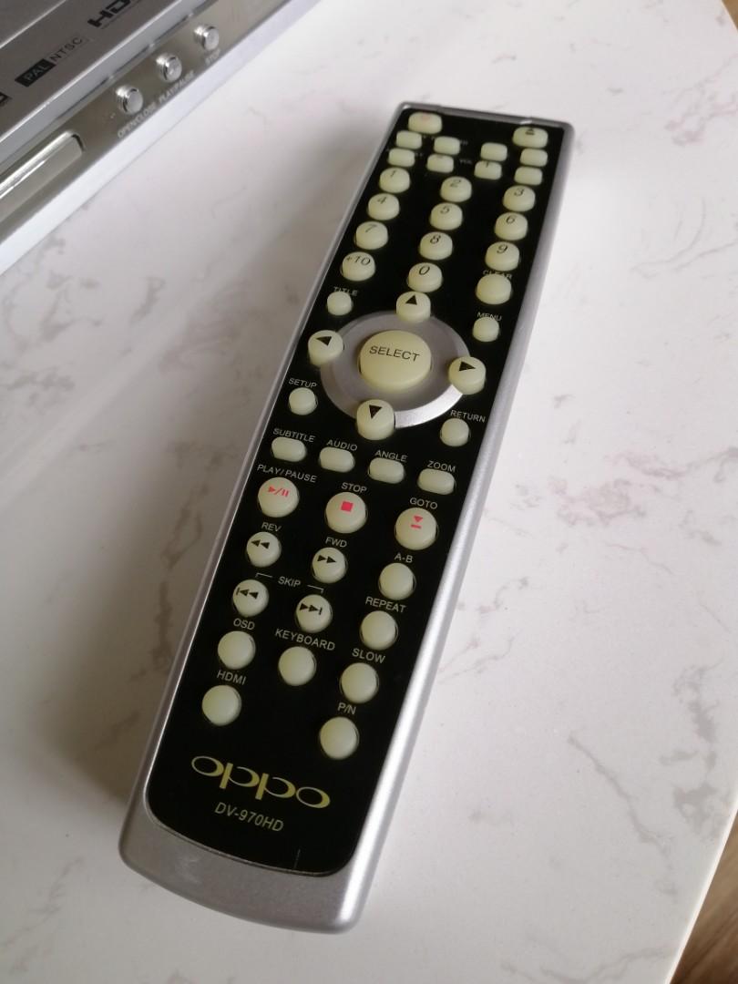 Oppo Dvd 970HD spoilt (cannot open Dvd Tray) but remote working, TV ...