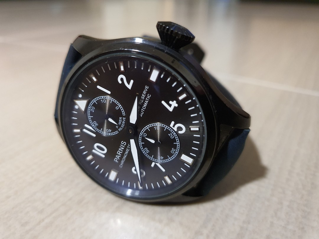 Parnis PVD watch, Not Seiko ,Rolex, Penari , IWC, Men's Fashion ...