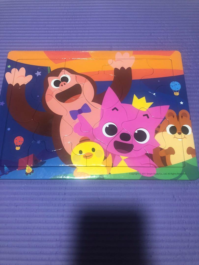 Pinkfong baby shark jigsaw puzzle - kids, Hobbies & Toys, Toys & Games ...