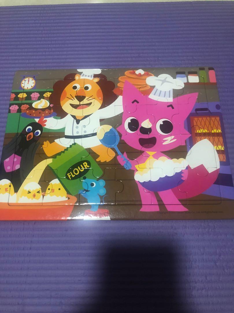 Pinkfong baby shark jigsaw puzzle - kids, Hobbies & Toys, Toys & Games ...