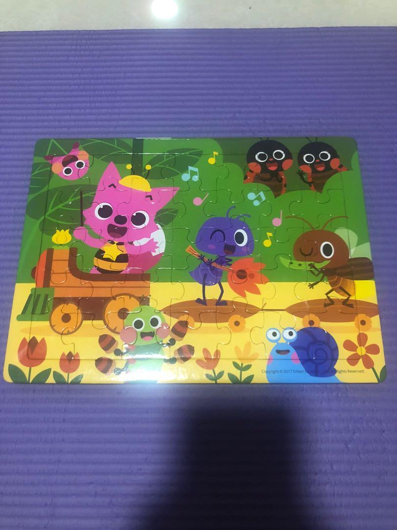 Pinkfong baby shark jigsaw puzzle - kids, Hobbies & Toys, Toys & Games ...