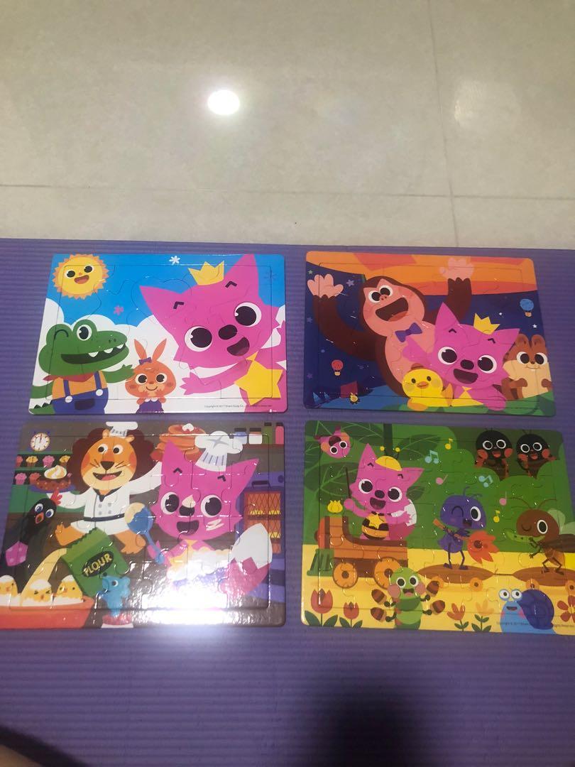 Pinkfong baby shark jigsaw puzzle - kids, Hobbies & Toys, Toys & Games ...