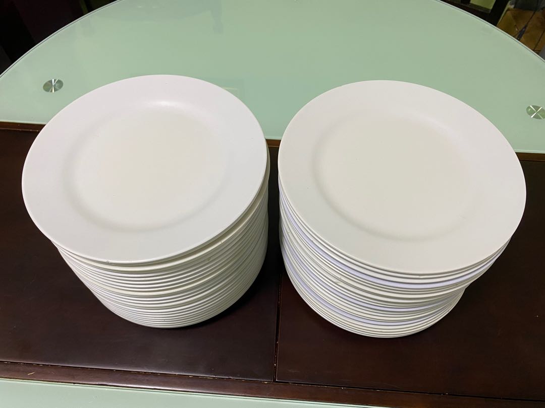 56 Plates (Round), Furniture & Home Living, Kitchenware & Tableware ...