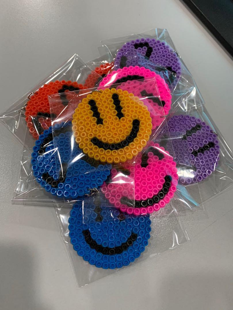 Pyssla beads keychain, Hobbies & Toys, Stationery & Craft, Handmade ...