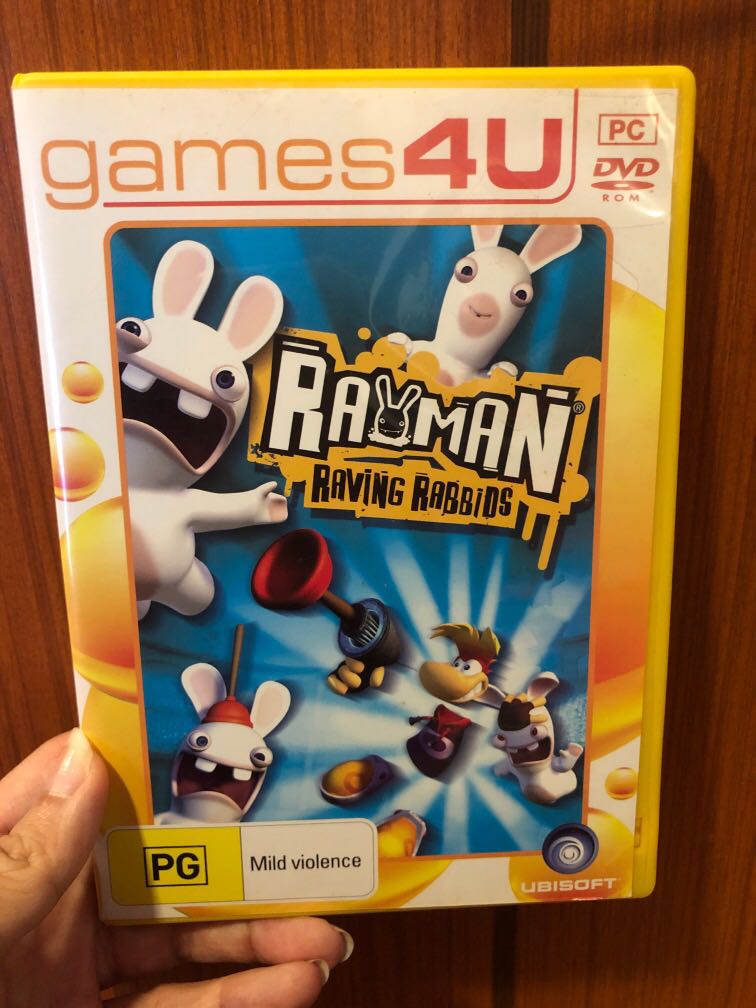 Raving Rabbits PC Game, Video Gaming, Video Games, Nintendo on Carousell