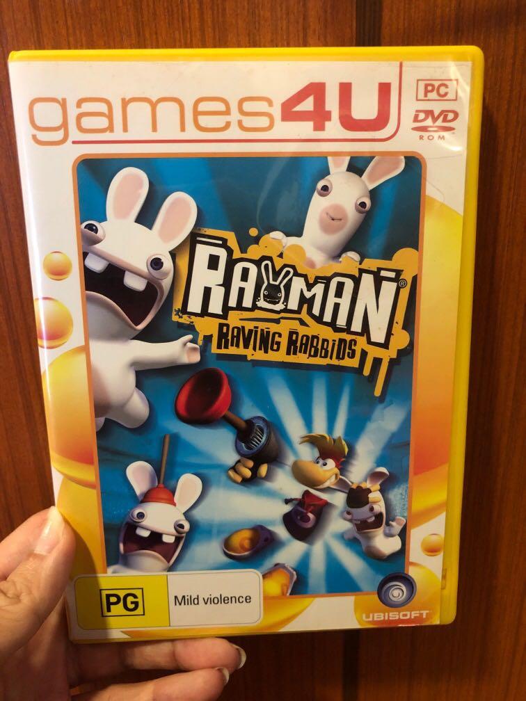 Raving Rabbits PC Game, Video Gaming, Video Games, Nintendo on Carousell