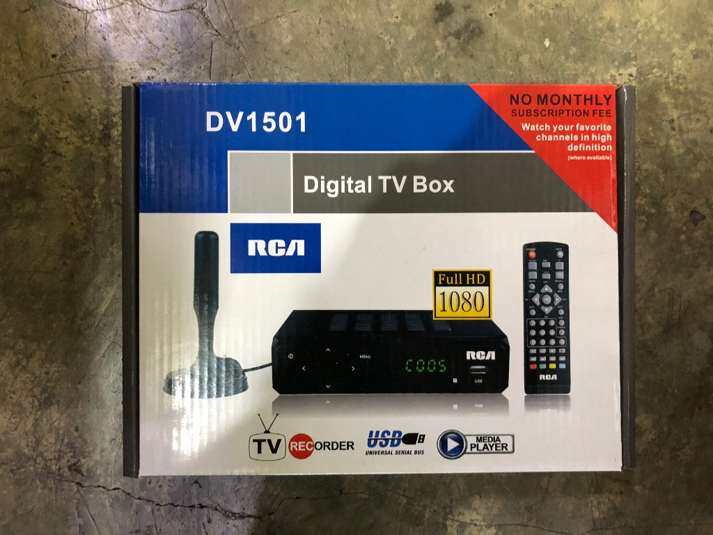 RCA DV1501 Digital TV Box Media Player Recorder like TV PLUS, Car Parts ...