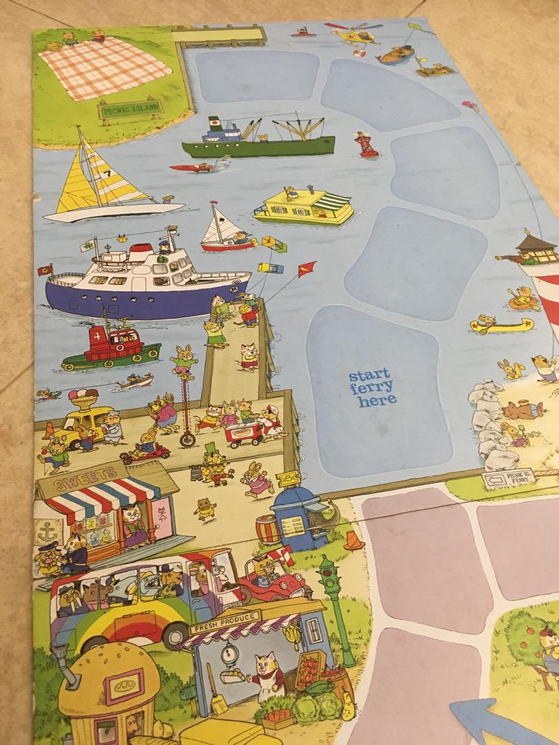 Richard Scarry’s Busytown Eye Found It! board game, Hobbies & Toys ...