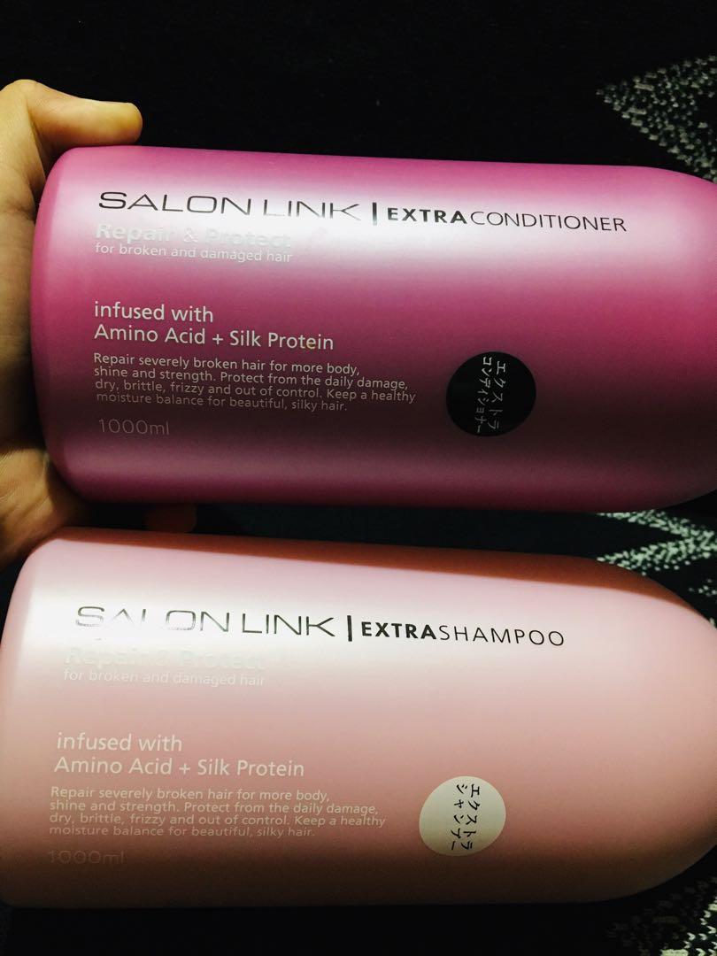 Salon Link (Shampoo & Conditioner), Beauty & Personal Care, Hair on ...