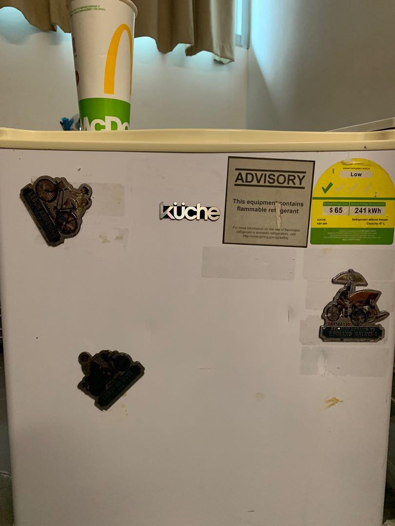 School Refrigerator Fridge 47L, Home Appliances, Kitchenware on Carousell