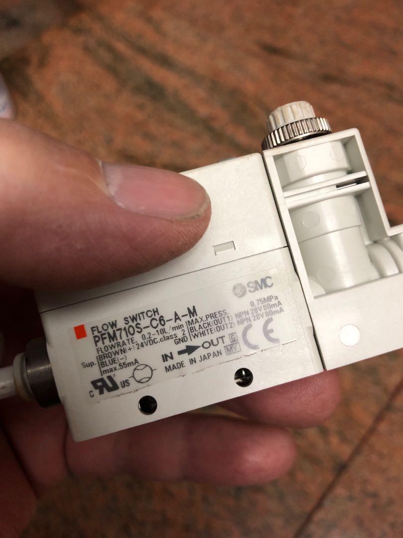 SMC Pneumatic Flow switch PFM710S-C6-A-M, Sports Equipment, Bicycles & Parts, Parts ...