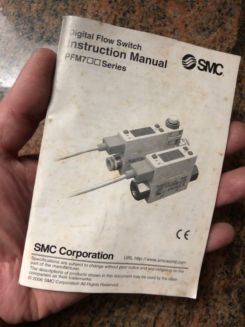 SMC Pneumatic Flow switch PFM710S-C6-A-M, Sports Equipment, Bicycles & Parts, Parts ...