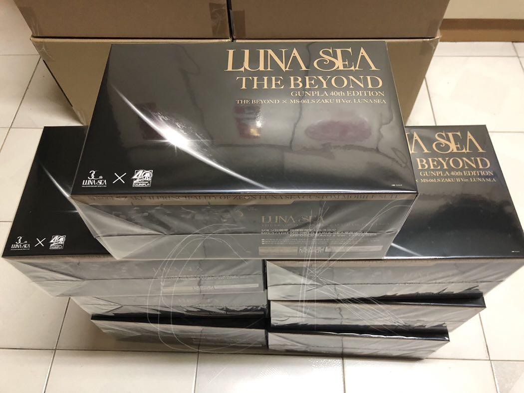 預訂 日版 全新 LUNA SEA CD + 黑渣古模型 THE BEYOND GUNPLA 40th EDITION THE BEYOND X MS-06LS ZAKU II ver ...