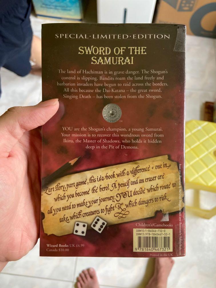 Sword of the Samurai - Fighting Fantasy Gamebook, Hobbies & Toys, Books ...