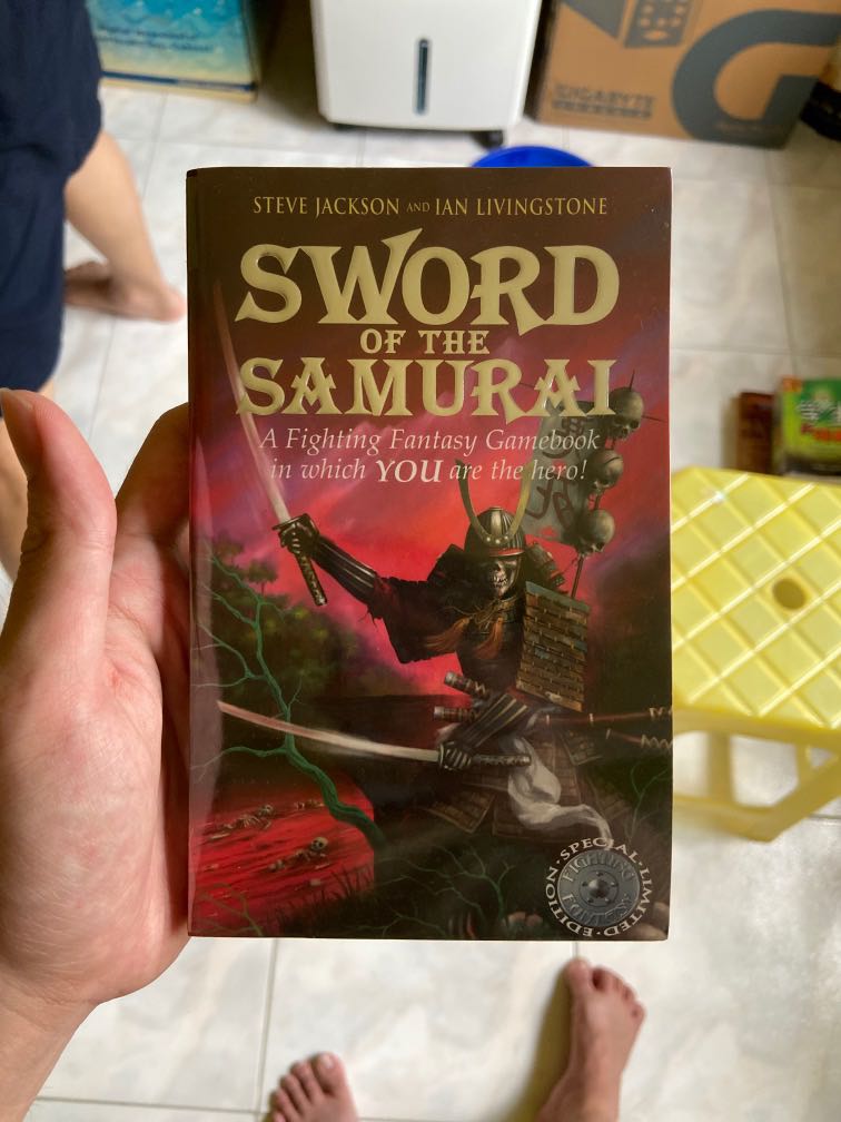 Sword of the Samurai - Fighting Fantasy Gamebook, Hobbies & Toys, Books ...