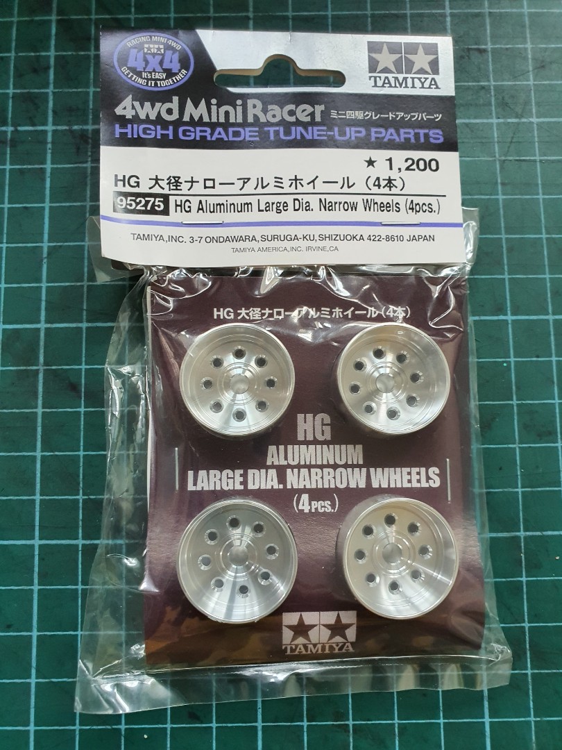 Tamiya Mini4wd mini 4wd Original 95275 Aluminium Wheels Brand New ...