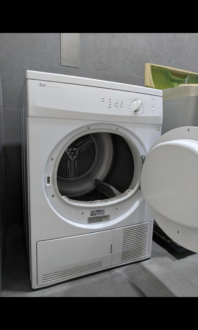 TEKA dryer 7kg condenser dryer, TV & Home Appliances, Washing Machines ...