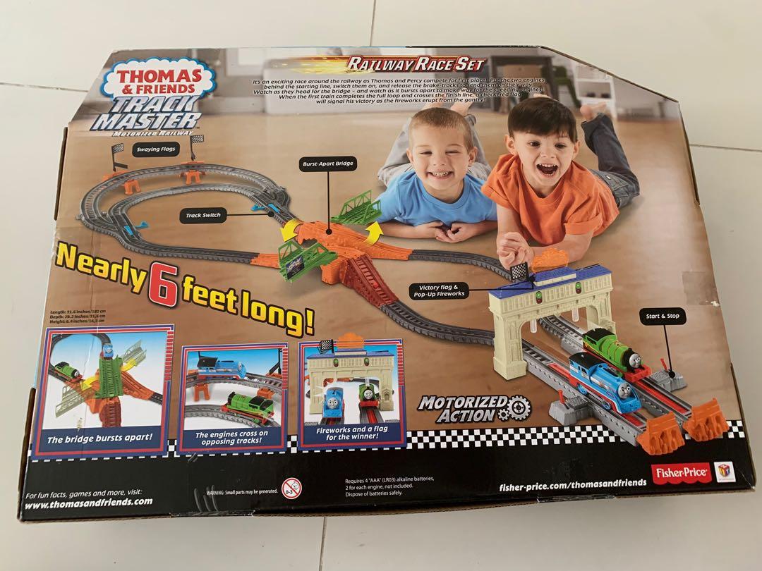 Thomas Train Set - Railway Race set, Hobbies & Toys, Toys & Games on ...
