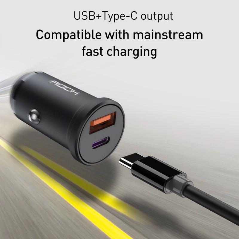 USB Quickcharge type c Pd car charger adapter, Mobile Phones & Gadgets ...
