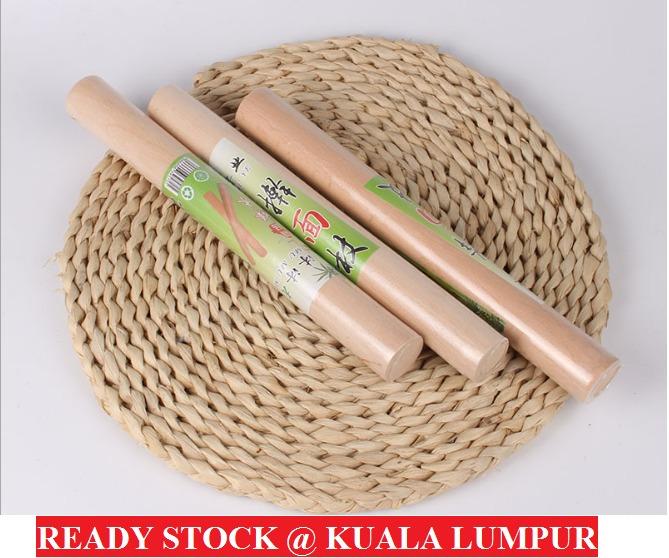 Wood Rolling Flour Dough Roller Penggelek Doh Penguli roti kayu, TV ...