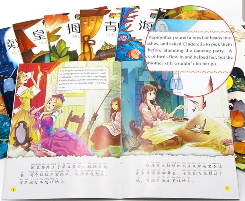 World Fairy Tales Collection (Bilingual), Hobbies & Toys, Books & Magazines, Fiction & Non ...