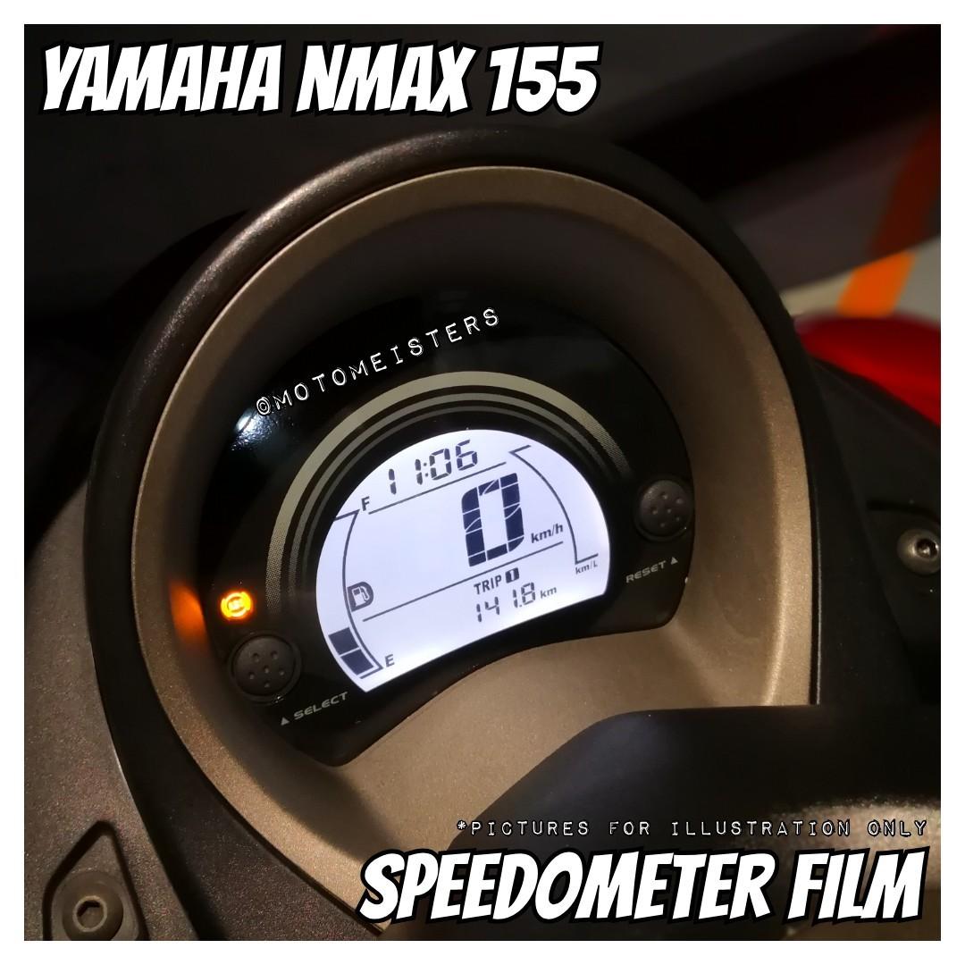 Yamaha NMAX 155 Speedometer Film, Motorcycles, Motorcycle Accessories ...