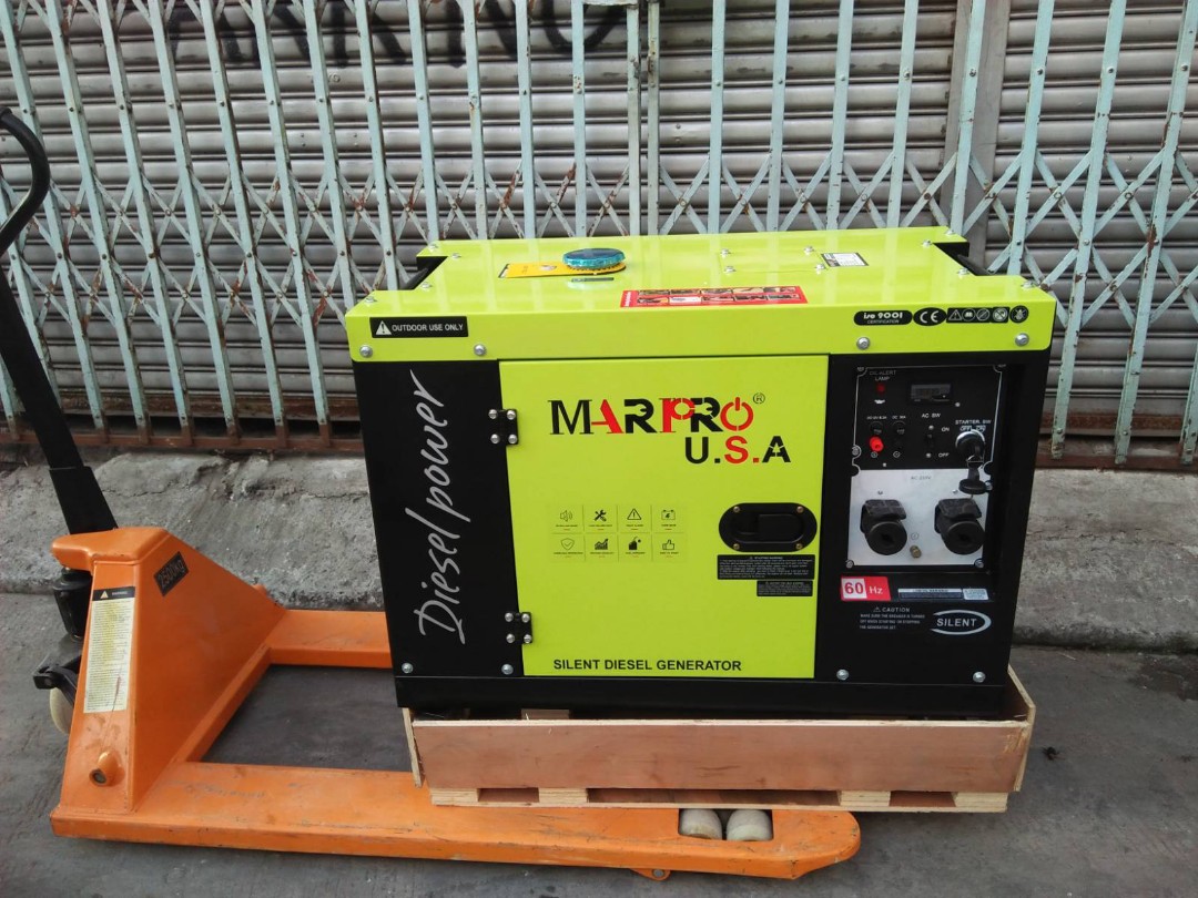 10 KVA Marpro USA Silent Diesel Generator, TV & Home Appliances, Air ...