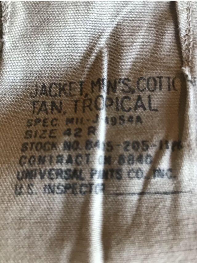 RARE!!! 1950s-60s USAF Tropical Bush Jacket, Men's Fashion, Coats ...