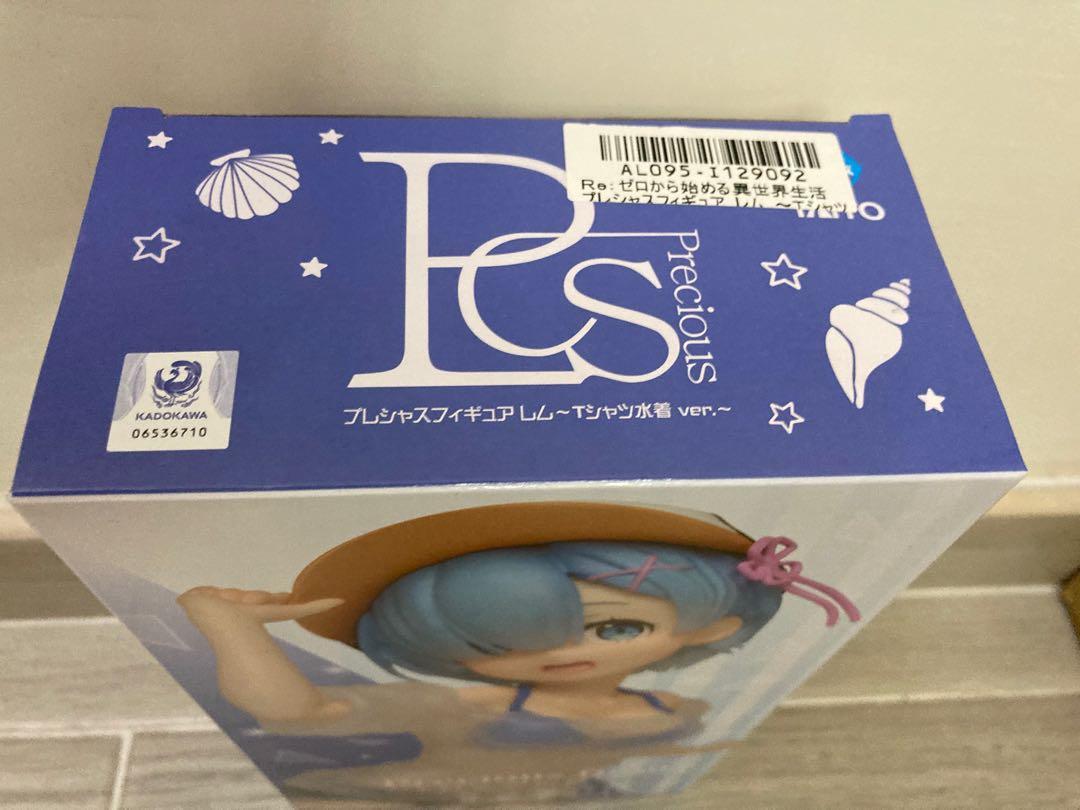 [全新日本正版] 雷姆 水着ver RE: 從零開始的異世界生活 REM 景品 figure 靚盒, 興趣及遊戲, 玩具 & 遊戲類 ...