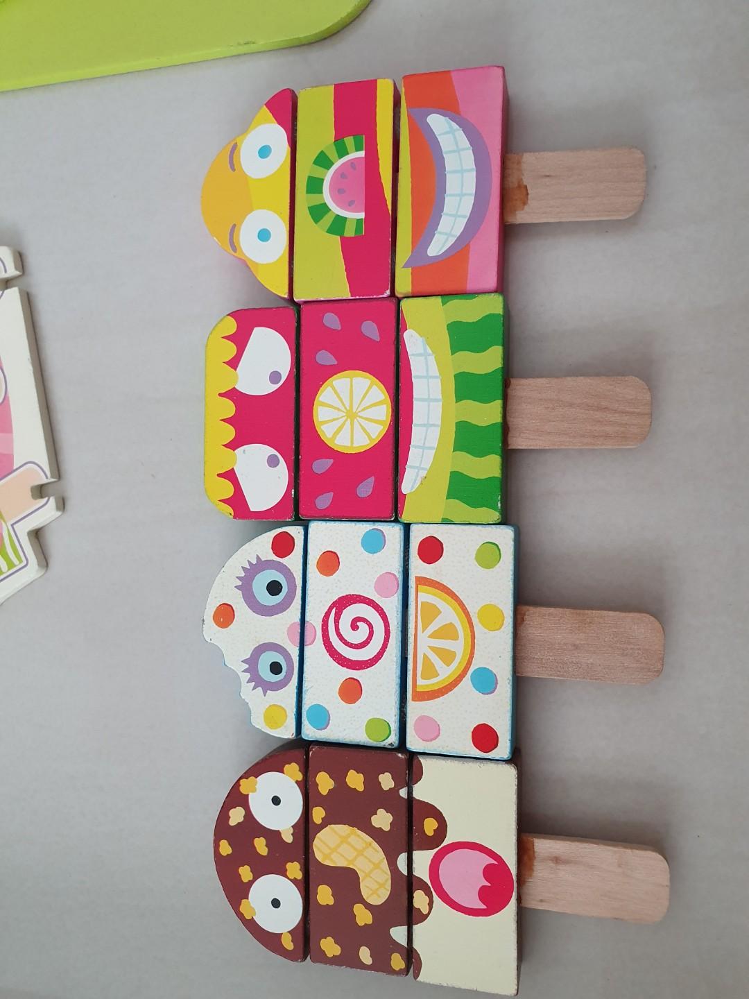 Alex toys mix & stack pop shop wooden ice cream match stall, Toys ...